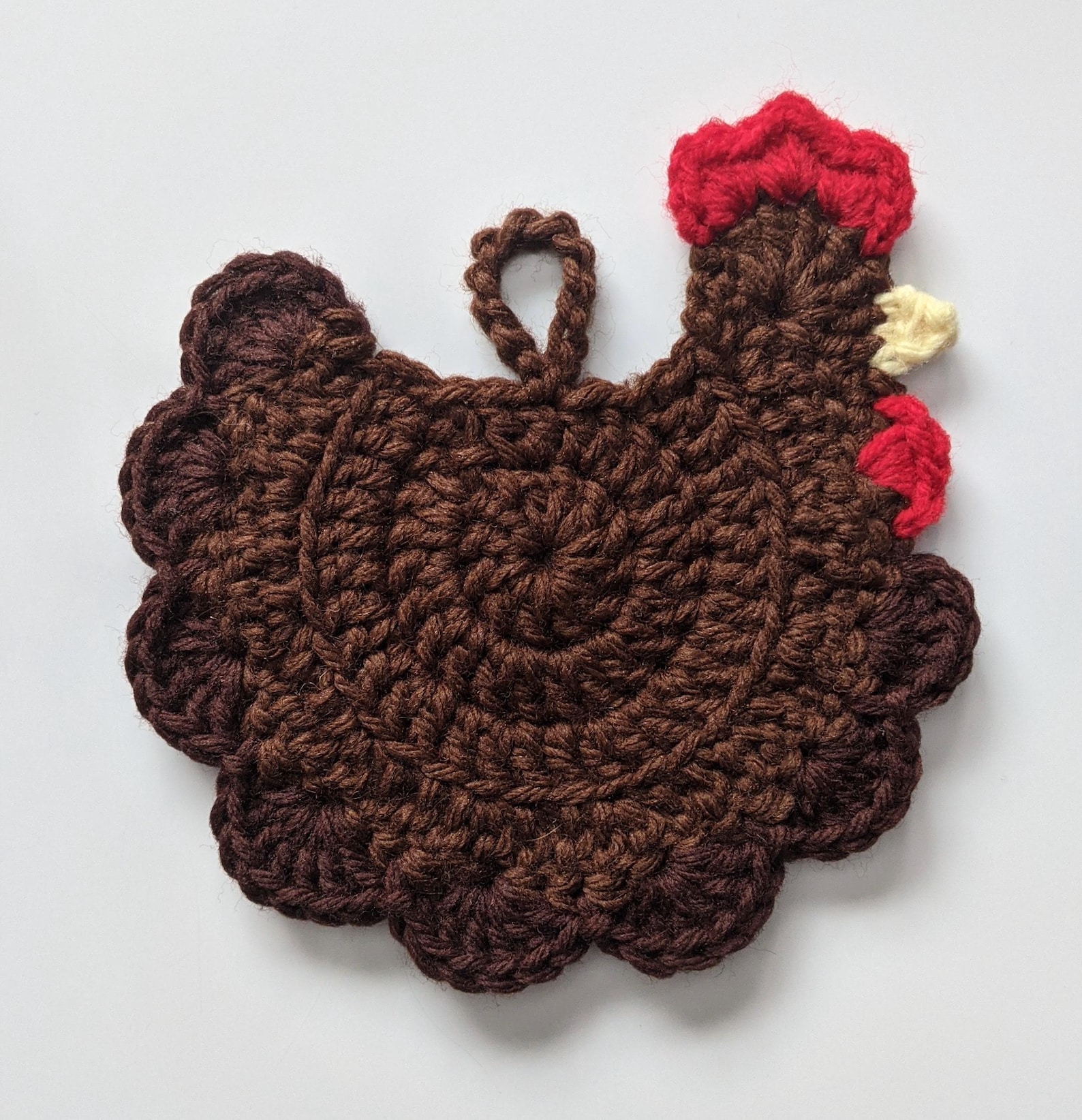 Chicken Coaster Crochet Pattern - Etsy