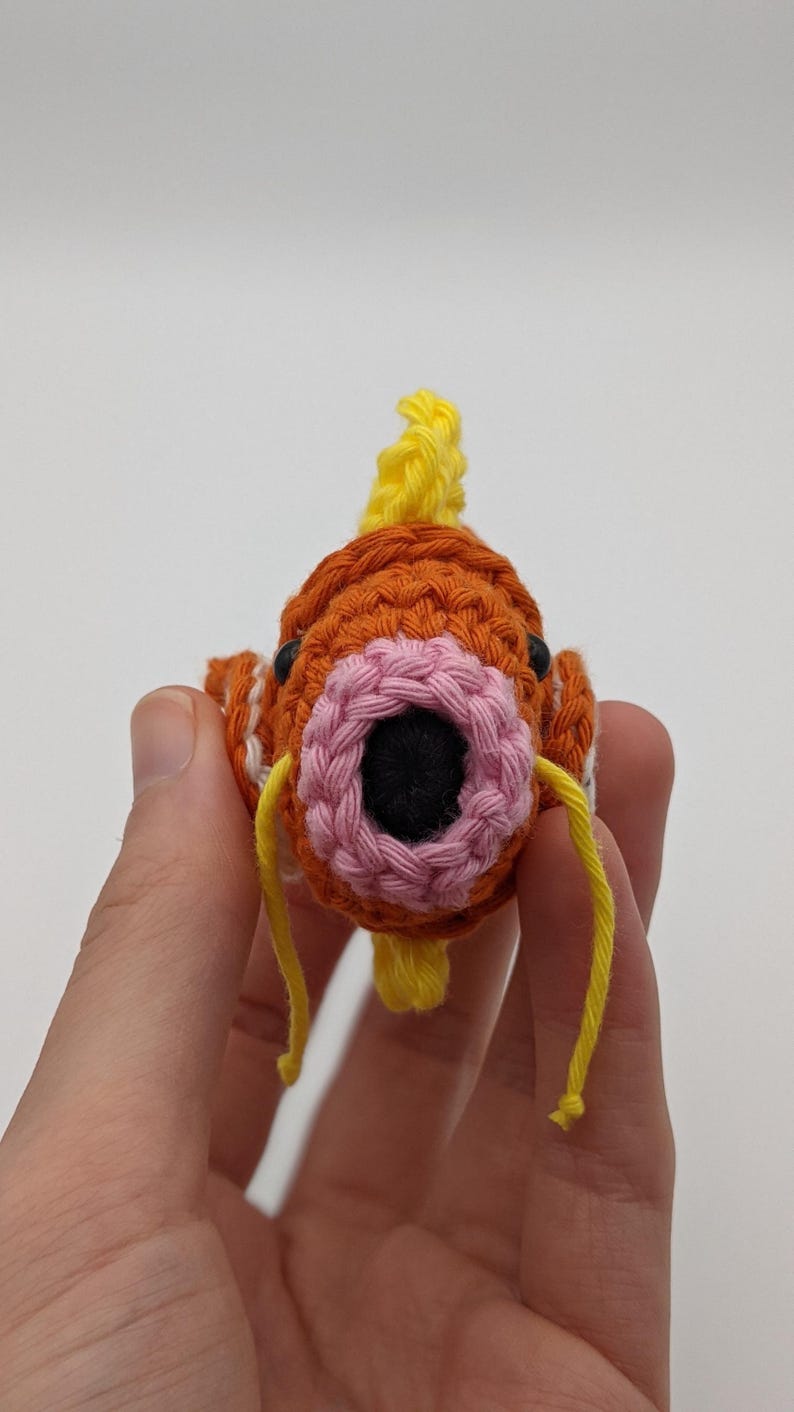 Mini Magikarp Crochet Pattern - Etsy