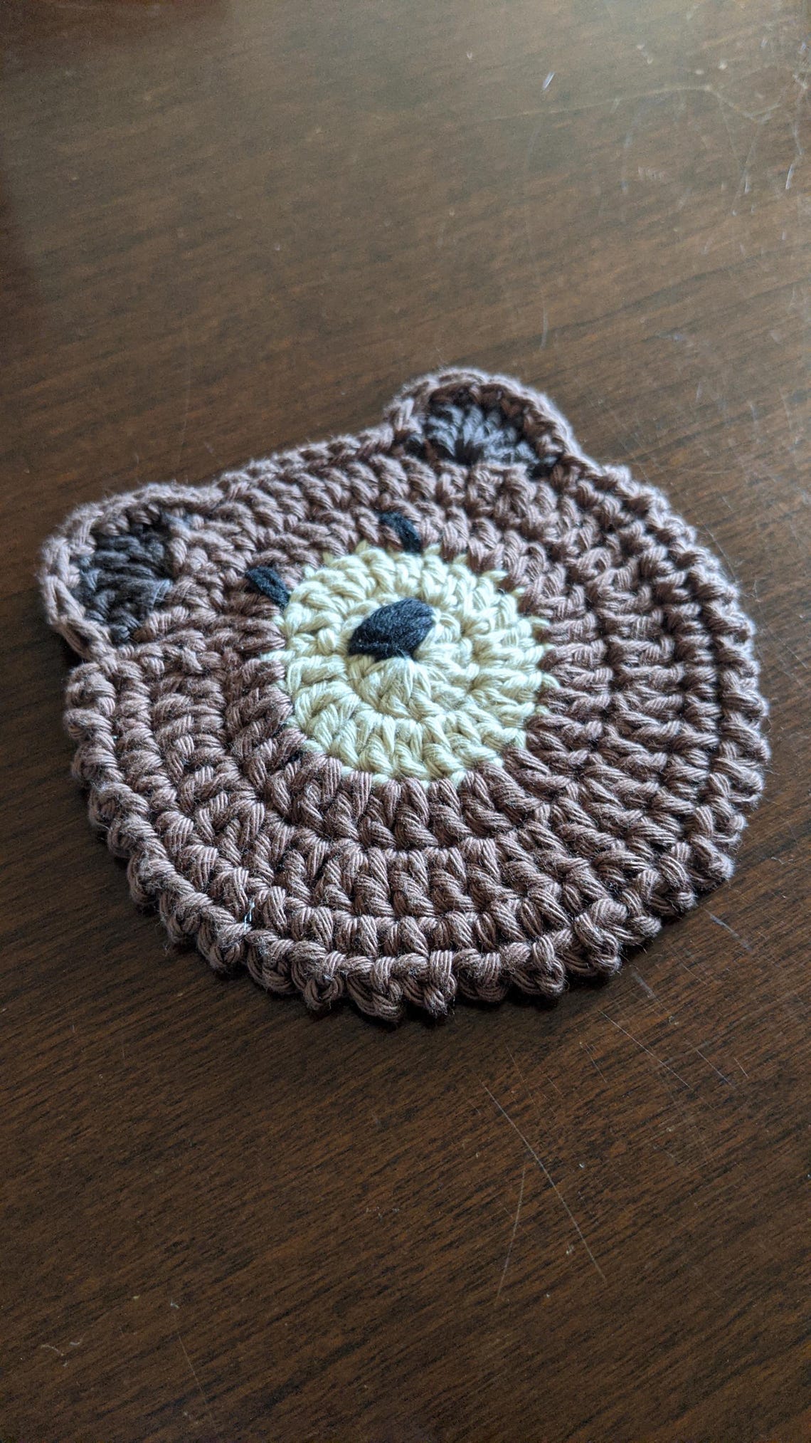 Bear Coaster Crochet Pattern - Etsy