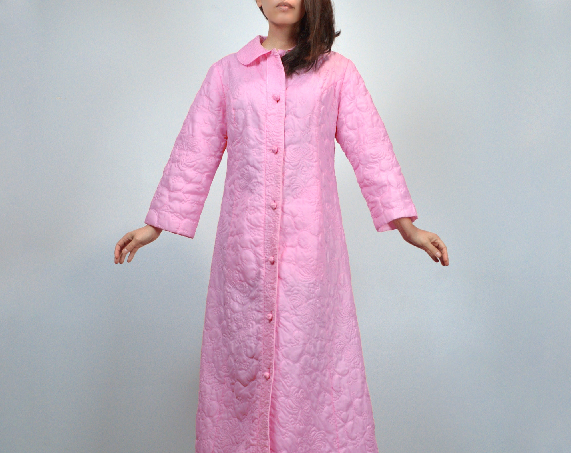 Housecoat 1960s Atelier Yuwa Ciao Jp