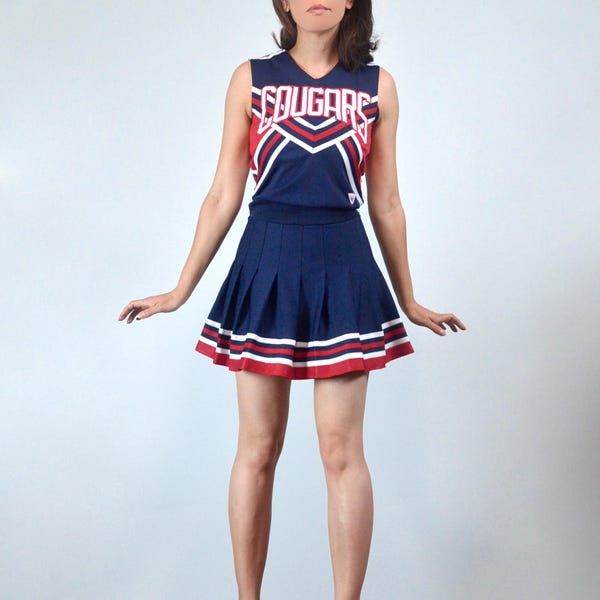 Red Cheerleader Costume - Etsy
