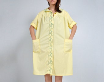 Front Button Robe - Etsy