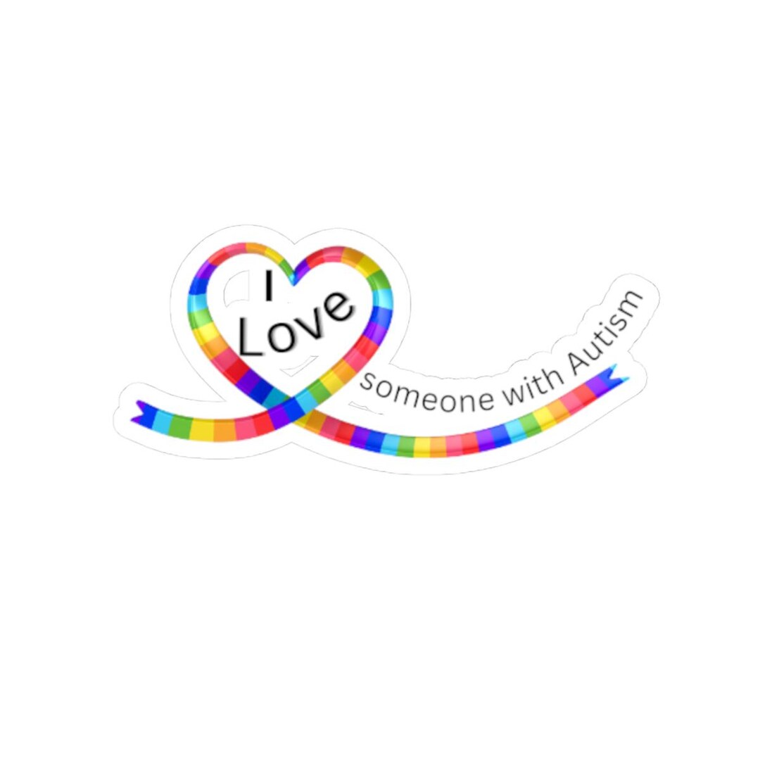 Colorful Autism Awareness Kiss-cut Stickers, Support Autism, Gift for ...