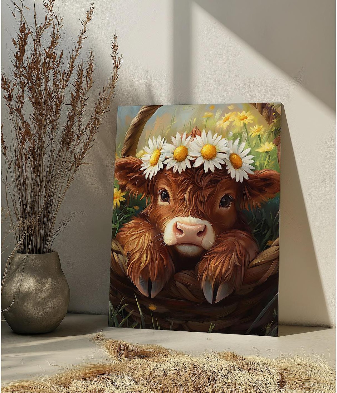 Paint by Number Kit Highland Cow DIY Paint by Numbers for Adult ...