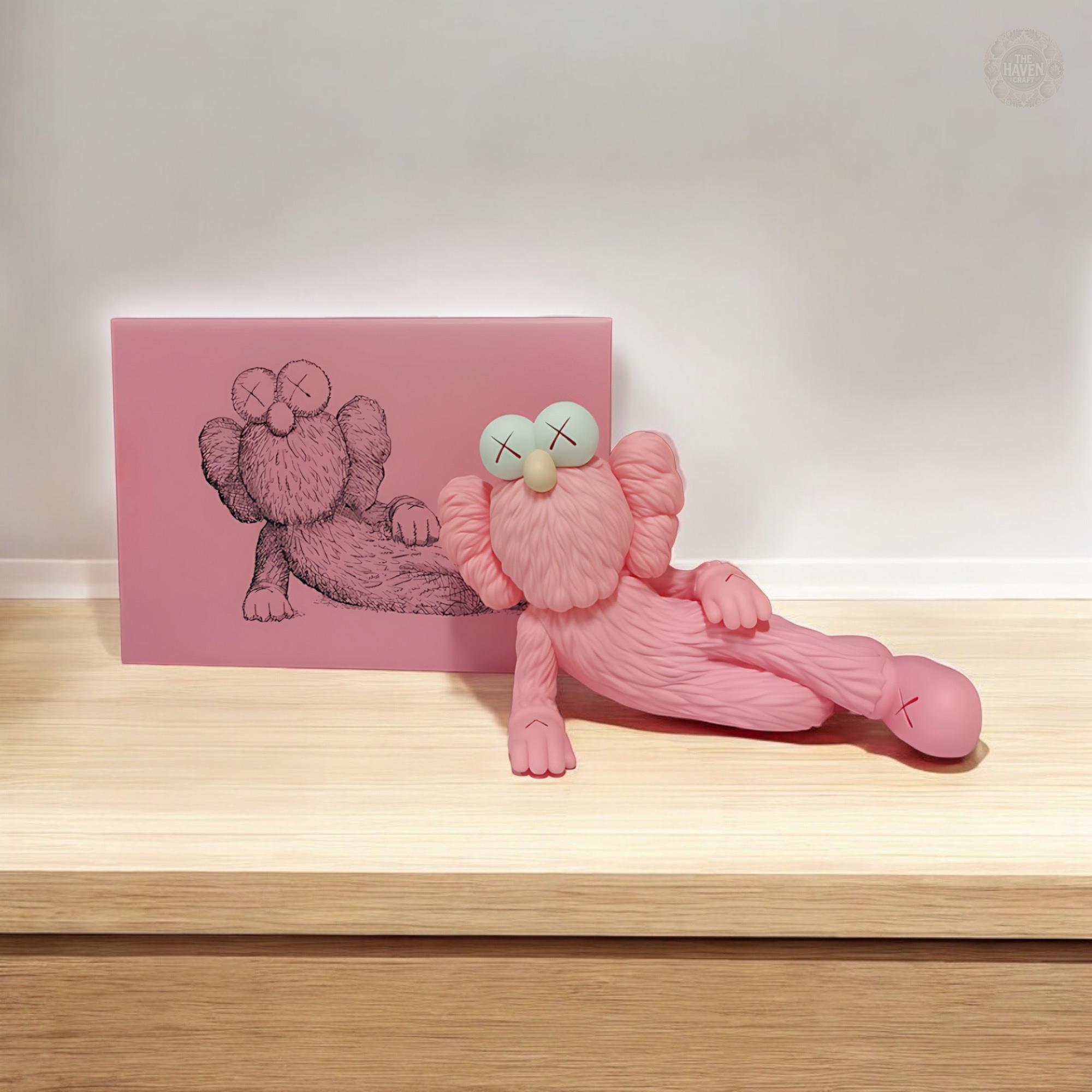 Decorative Limited Edition Kaws Decor Figures Elmo Kaws Sesame Street ...