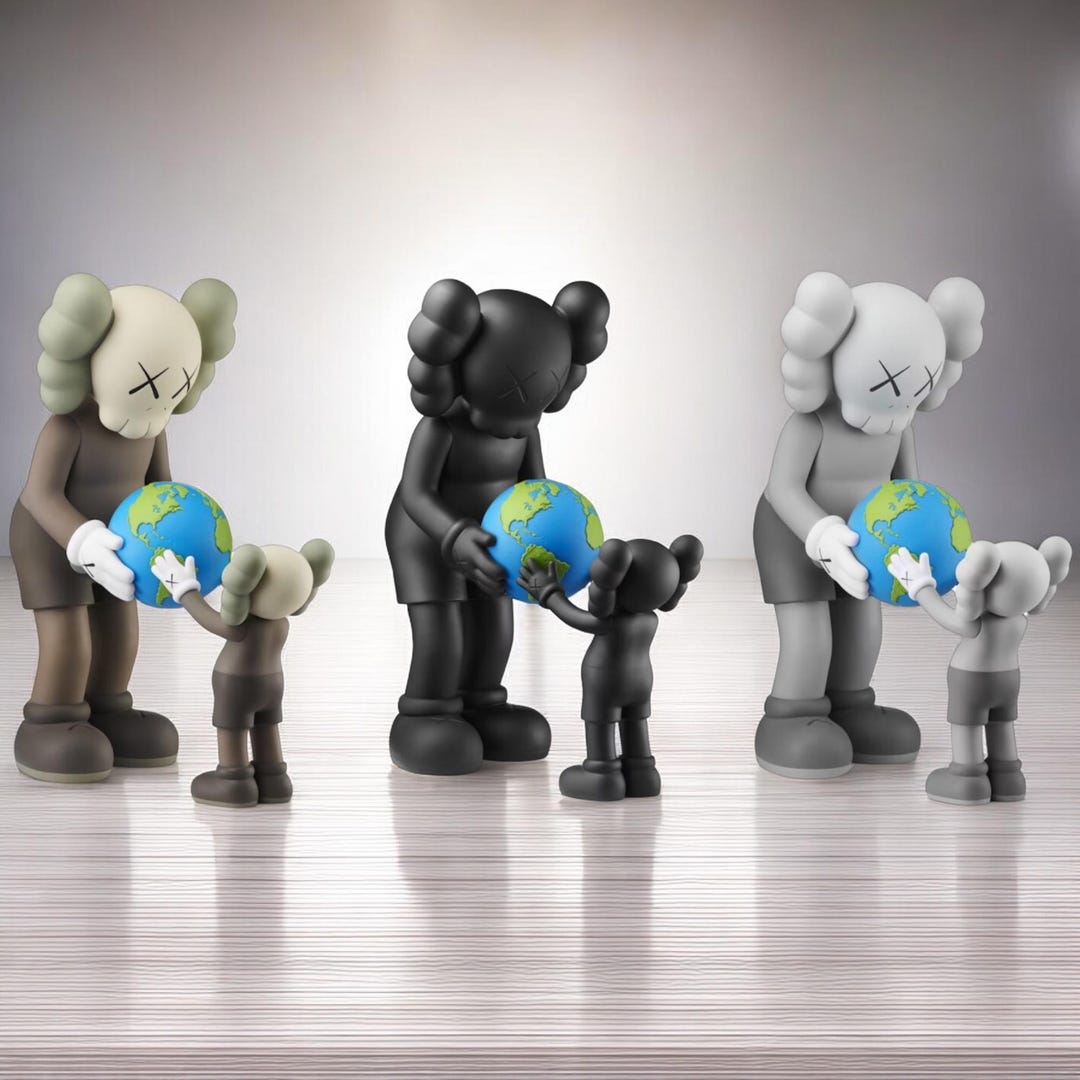 Kaws the Promise Figure Decorative Inspired Kaws Figures Statue Decor ...
