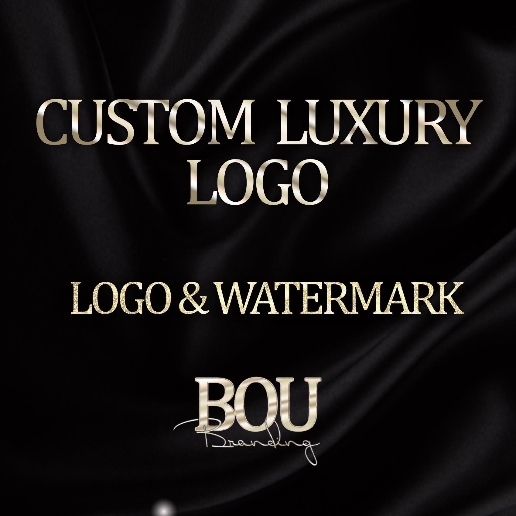 CUSTOM Logo & Watermark - Luxury Logo - Branding - Etsy