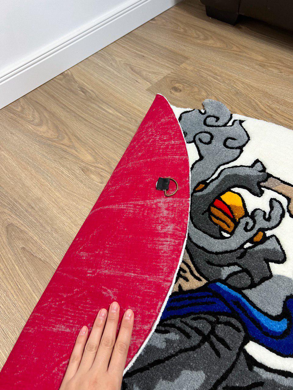 Luffy Custom Rug / One Piece Tufted Rug /custom Anime Rug / One Piece ...