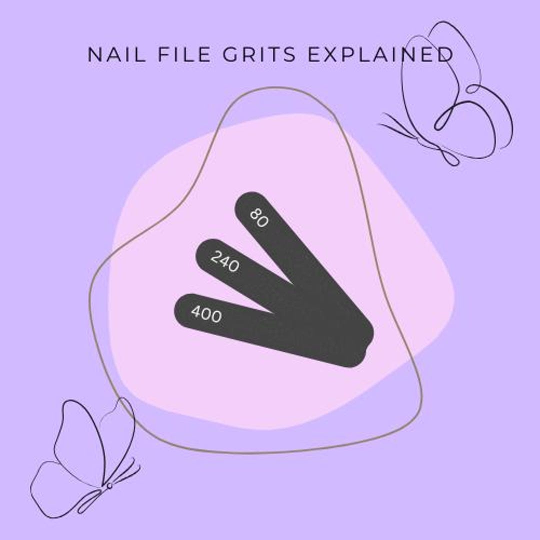 Nail Guide Nail File Grits Explained Different Grits & What They Are ...