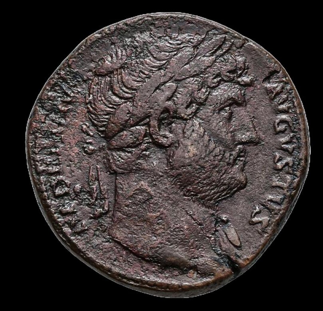 Roman Empire Hadrian Bronze Sestertius 120 AD 24.5 G 31.6 Mm - Etsy