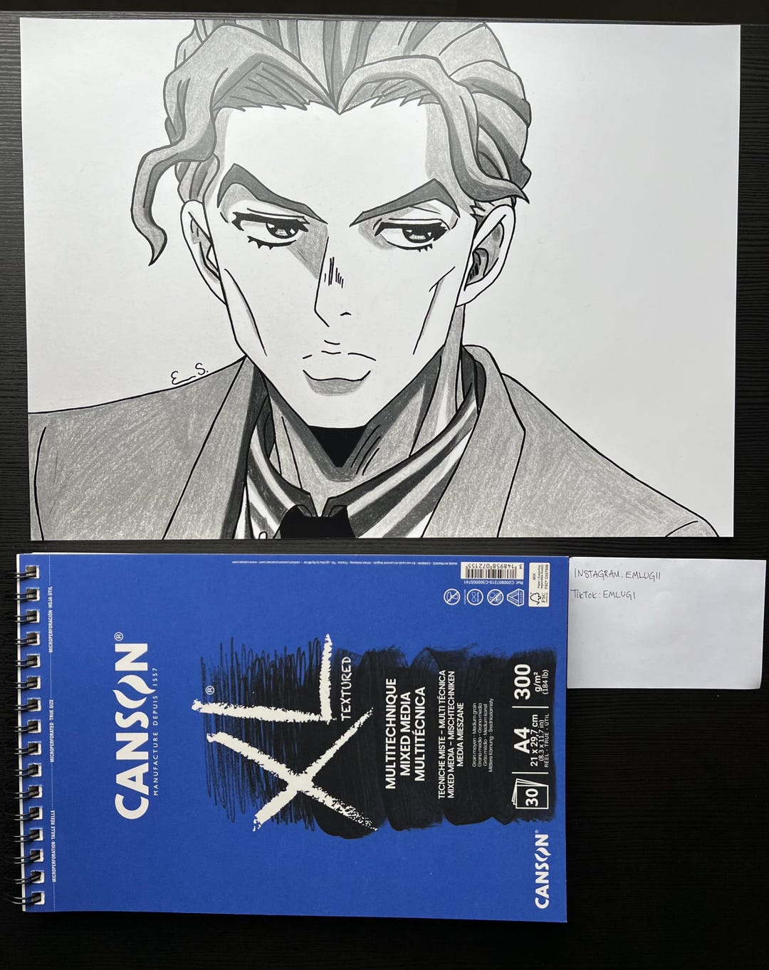 PRINT of Handmade Anime Art, Jojo's Bizarre Adventure Fanart, Kira ...