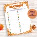 Gratitude Alphabet Activity Worksheet/ Thanksgiving / Gratitude From A ...