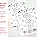 Christmas Candy Cane Coloring Page: Festive Holiday Activity (printable ...