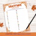 Gratitude Alphabet Activity Worksheet/ Thanksgiving / Gratitude From A ...