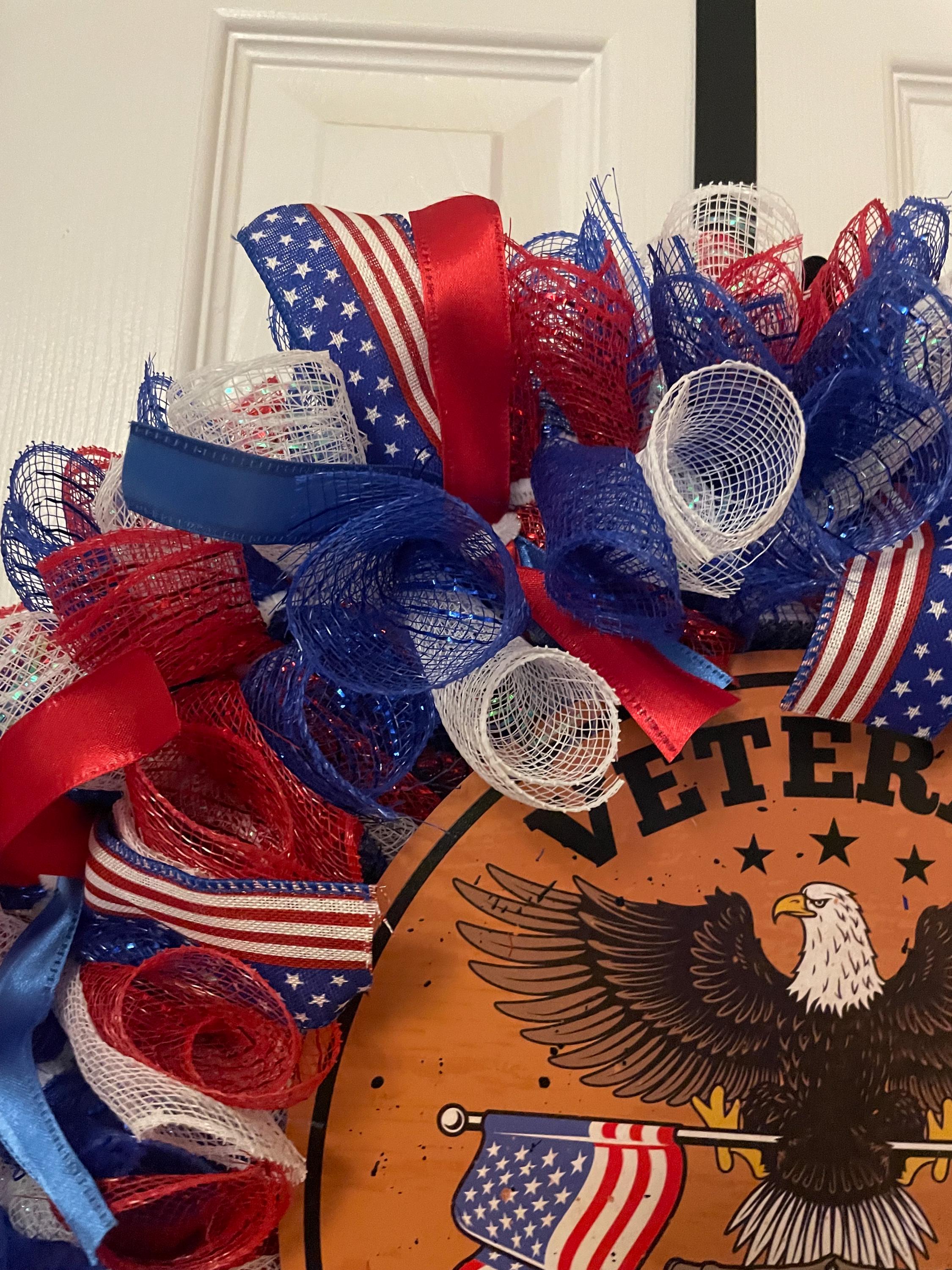 Veterans Wreath (you Will Receive a Flag of the Military Branch of ...