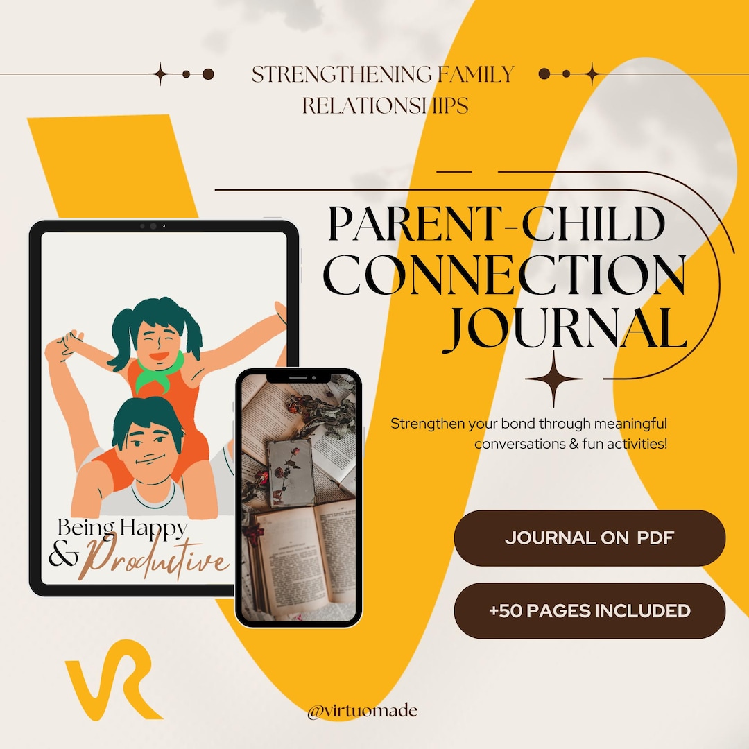 Parent-child Connection Journal , Printable Family Bonding Journal ...