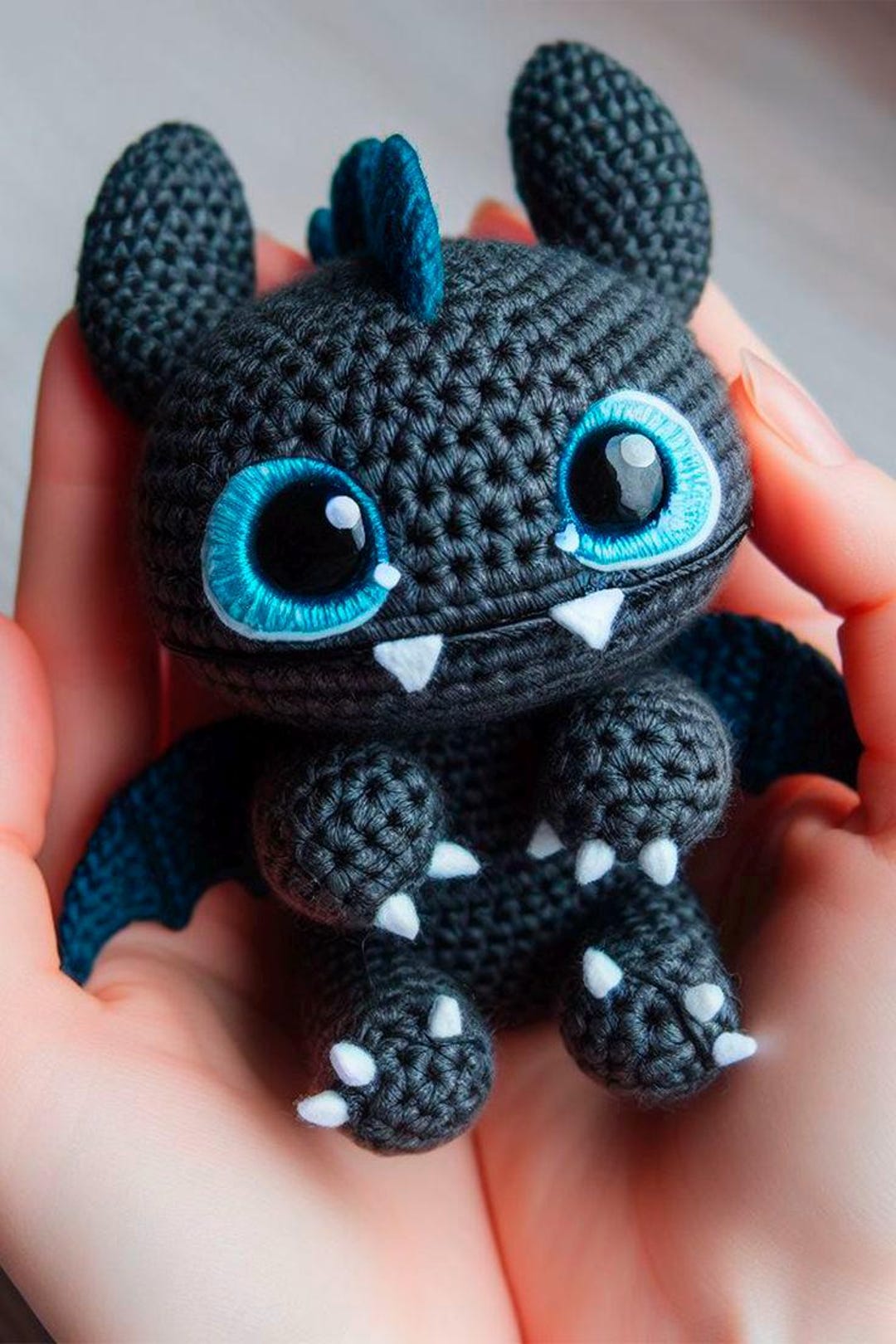 Toothless Crochet Pattern - Etsy