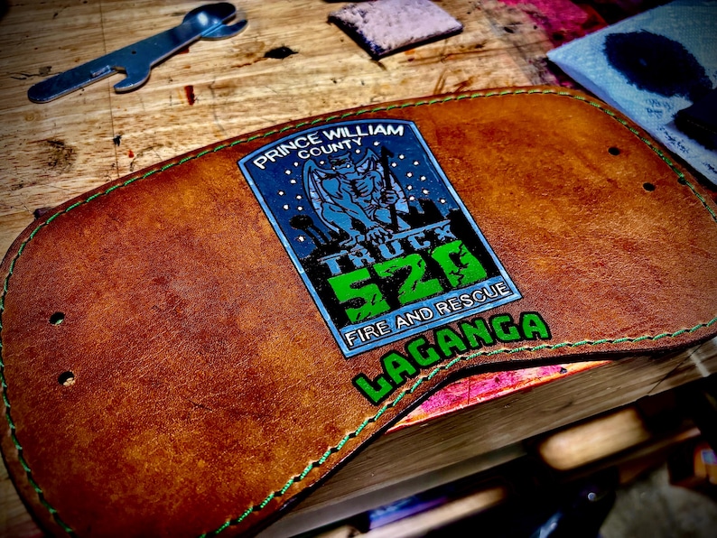Custom Leather SCBA Mask Cover - Etsy