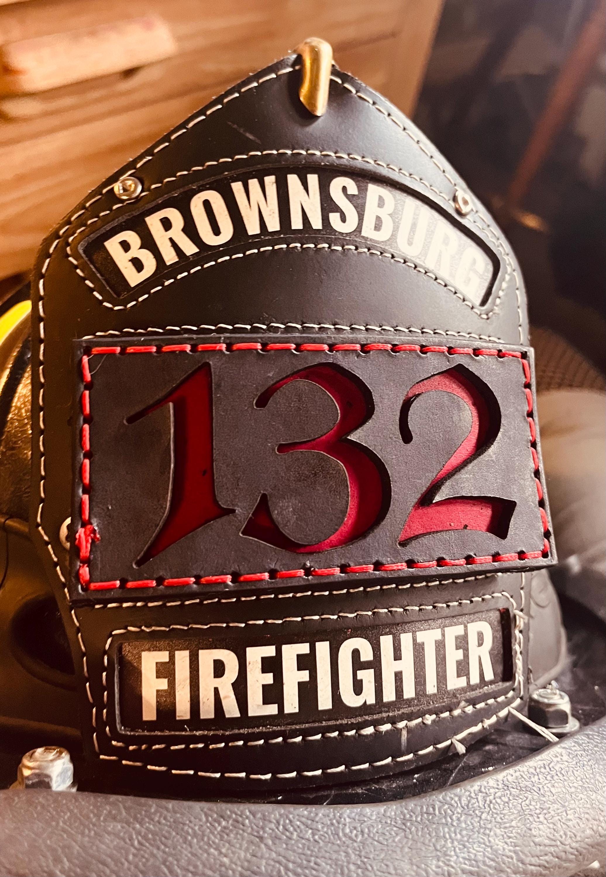 Handcrafted Leather Fire Helmet Passport - Etsy
