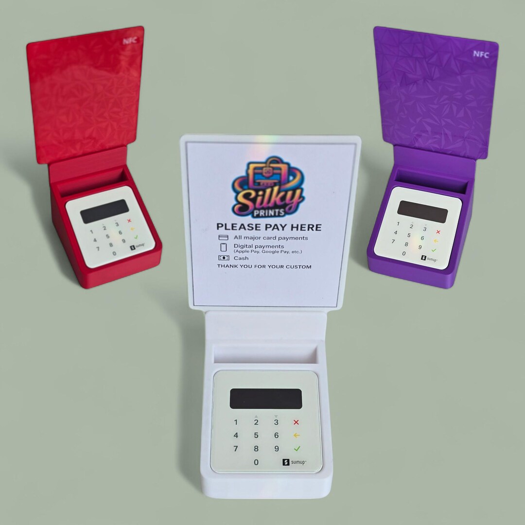 Sumup Card Reader Holder With NFC Tag Market Stall-craft Fare-small ...