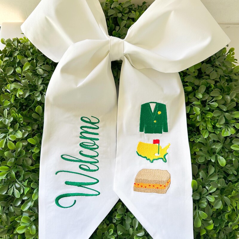 Wreath Sash - Etsy