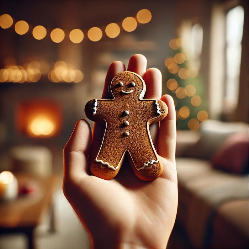 Printable Classic Gingerbread Cookie Recipe - Etsy