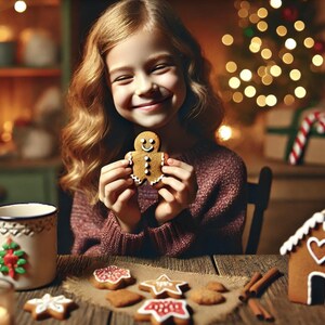 Printable Classic Gingerbread Cookie Recipe - Etsy
