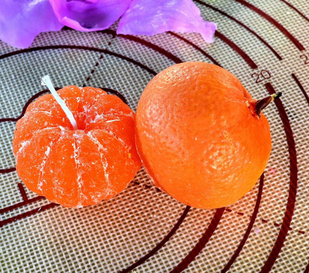 Tangerine Fruit Mold for DIY Candles & Soaps - Etsy