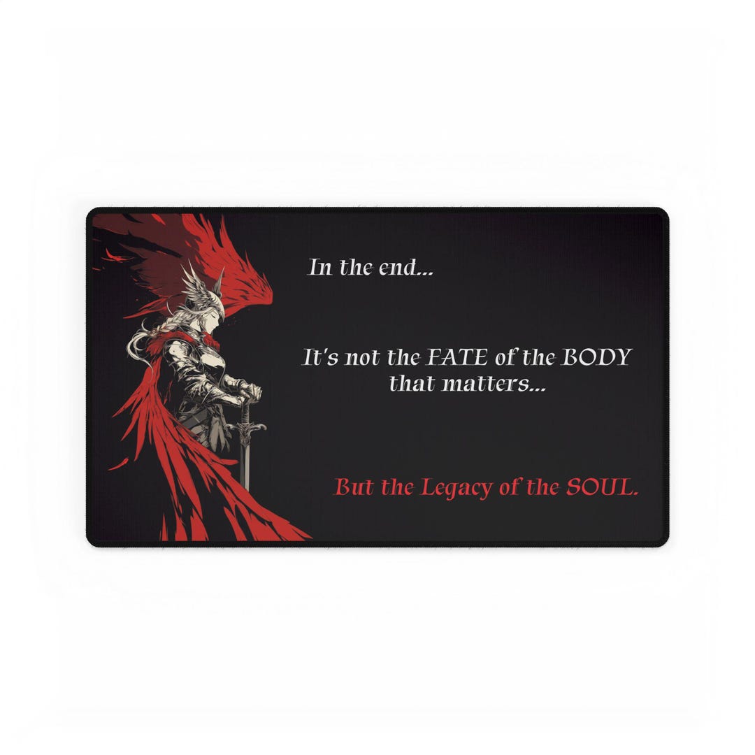 Valkyrie Desk Mat, Norse Mythology Mouse Pad, Gaming Desk Accessories ...