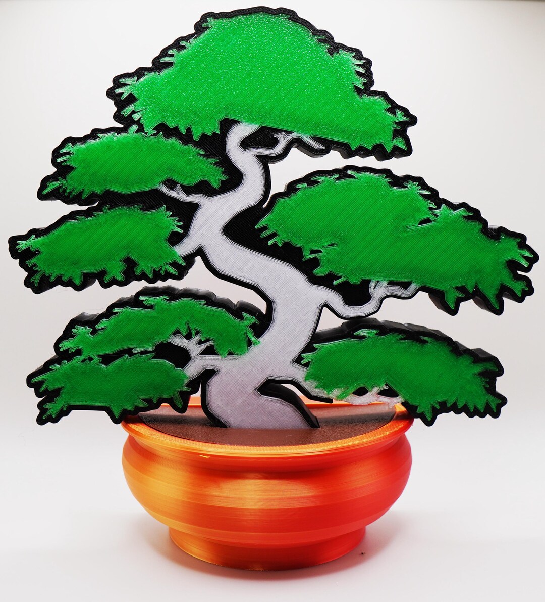 Bonsai Tree Lightbox 3D Printed - Etsy