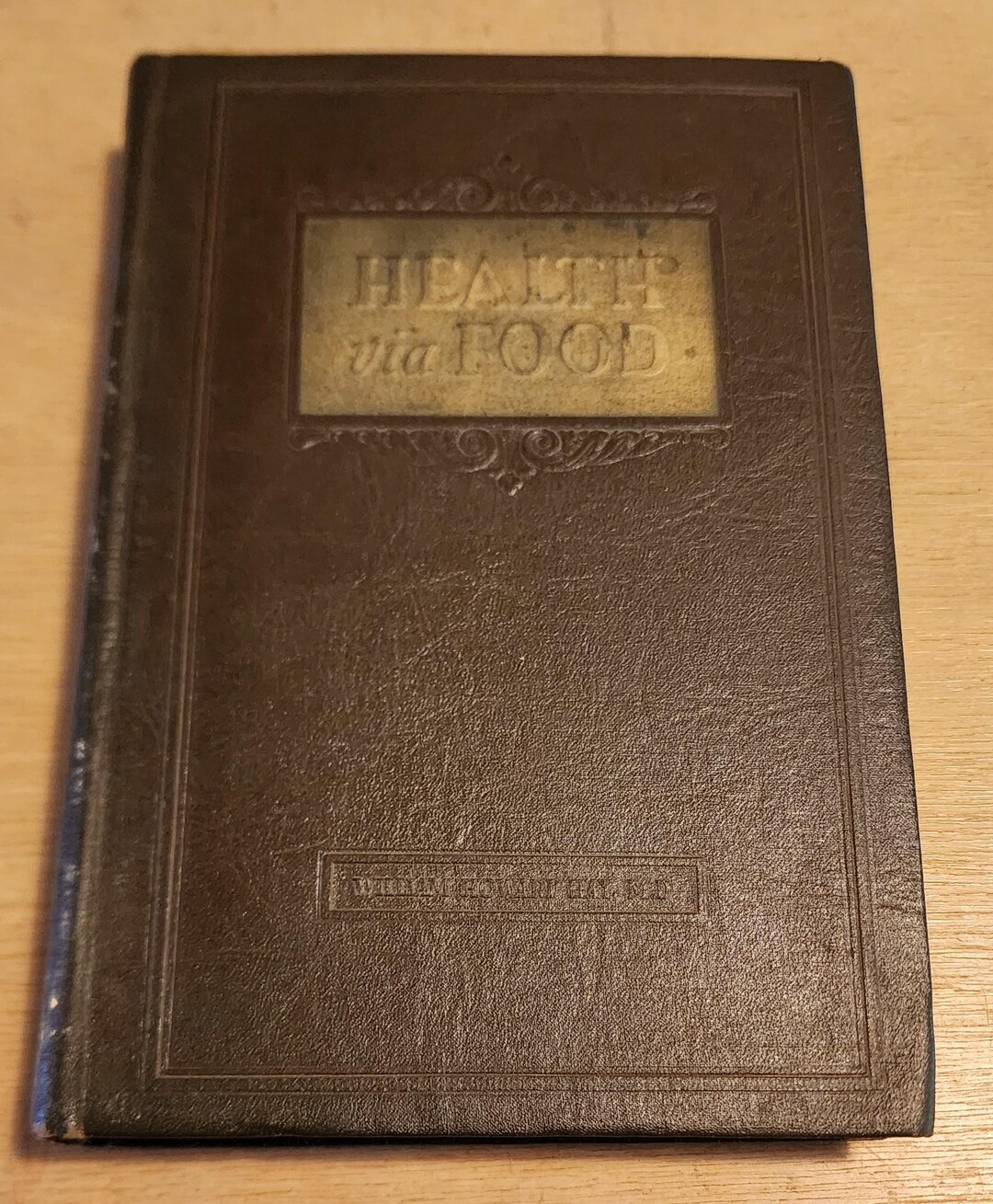 Health via Food by William Howard Hay - Etsy