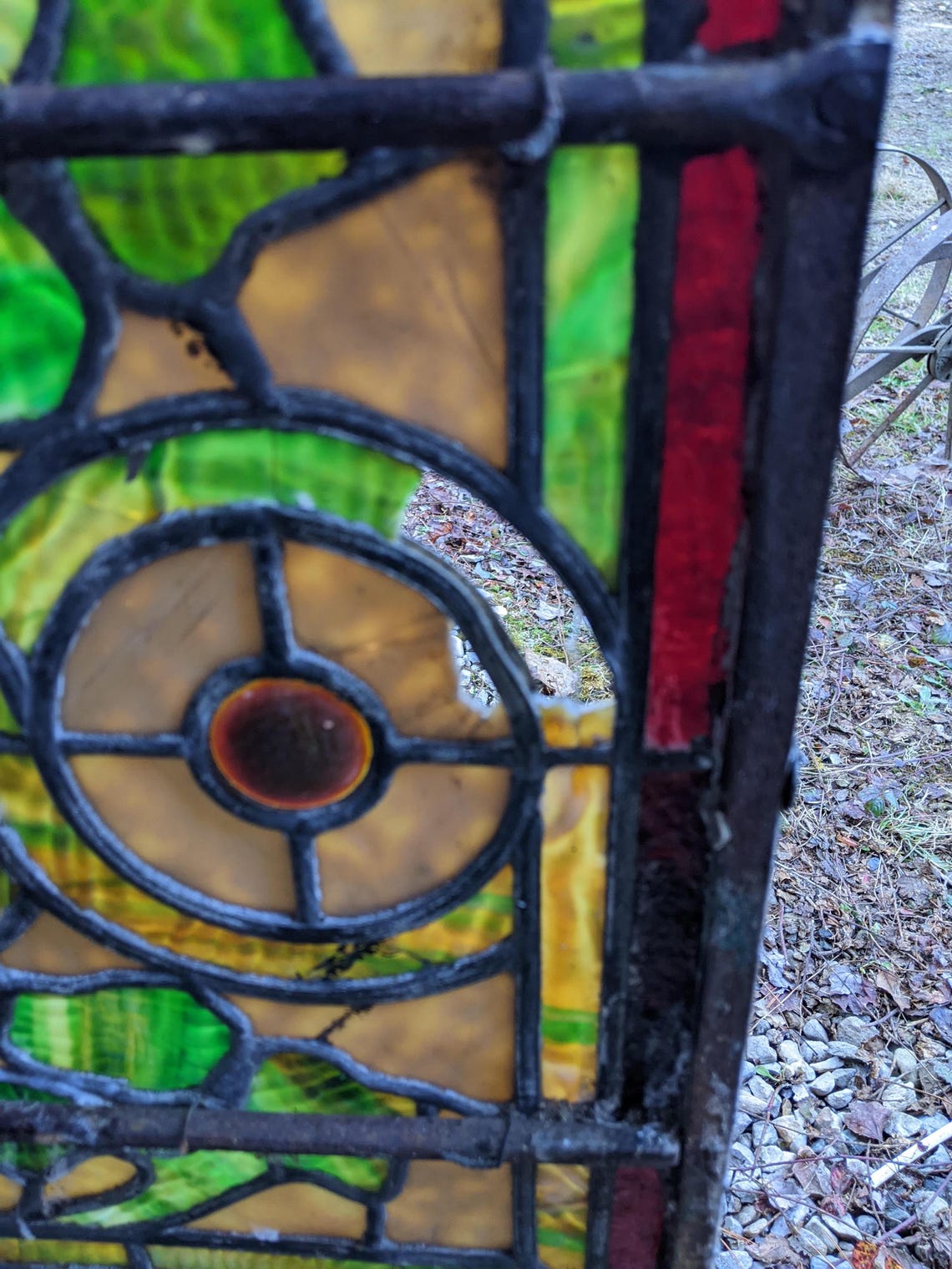 Vintage Memorial Stained Glass Window, Rectangular - Personalized for ...