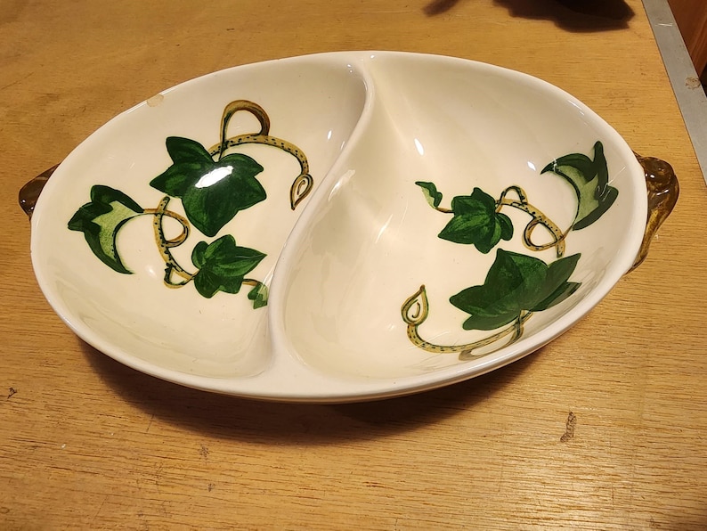 Vintage Metlox Ivy Dish Set Poppy Trail CA Ivy, 6-8 Place Setting ...