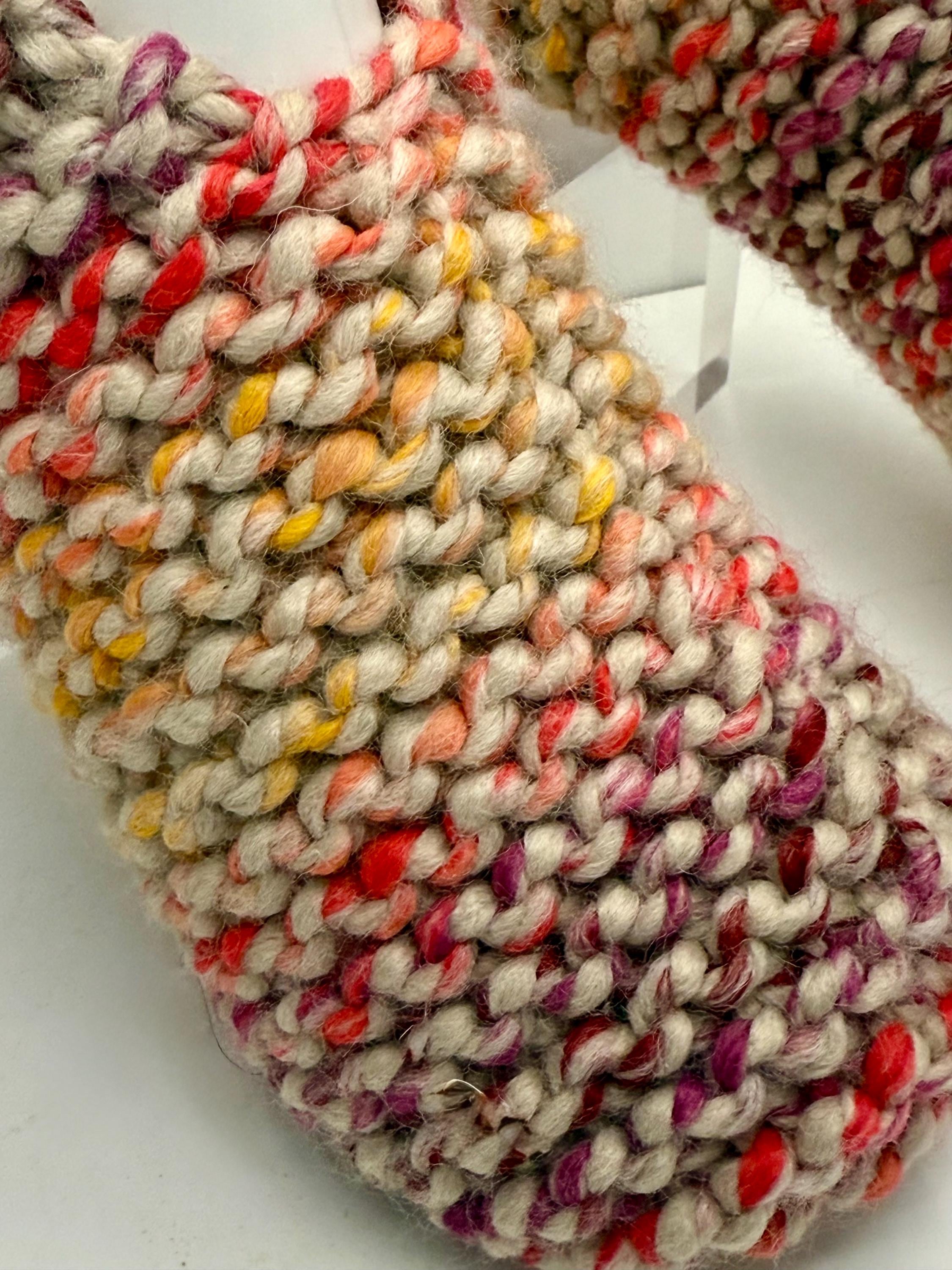 Handknit Heavy-weight Stretchy Slippers (unisex) - Etsy
