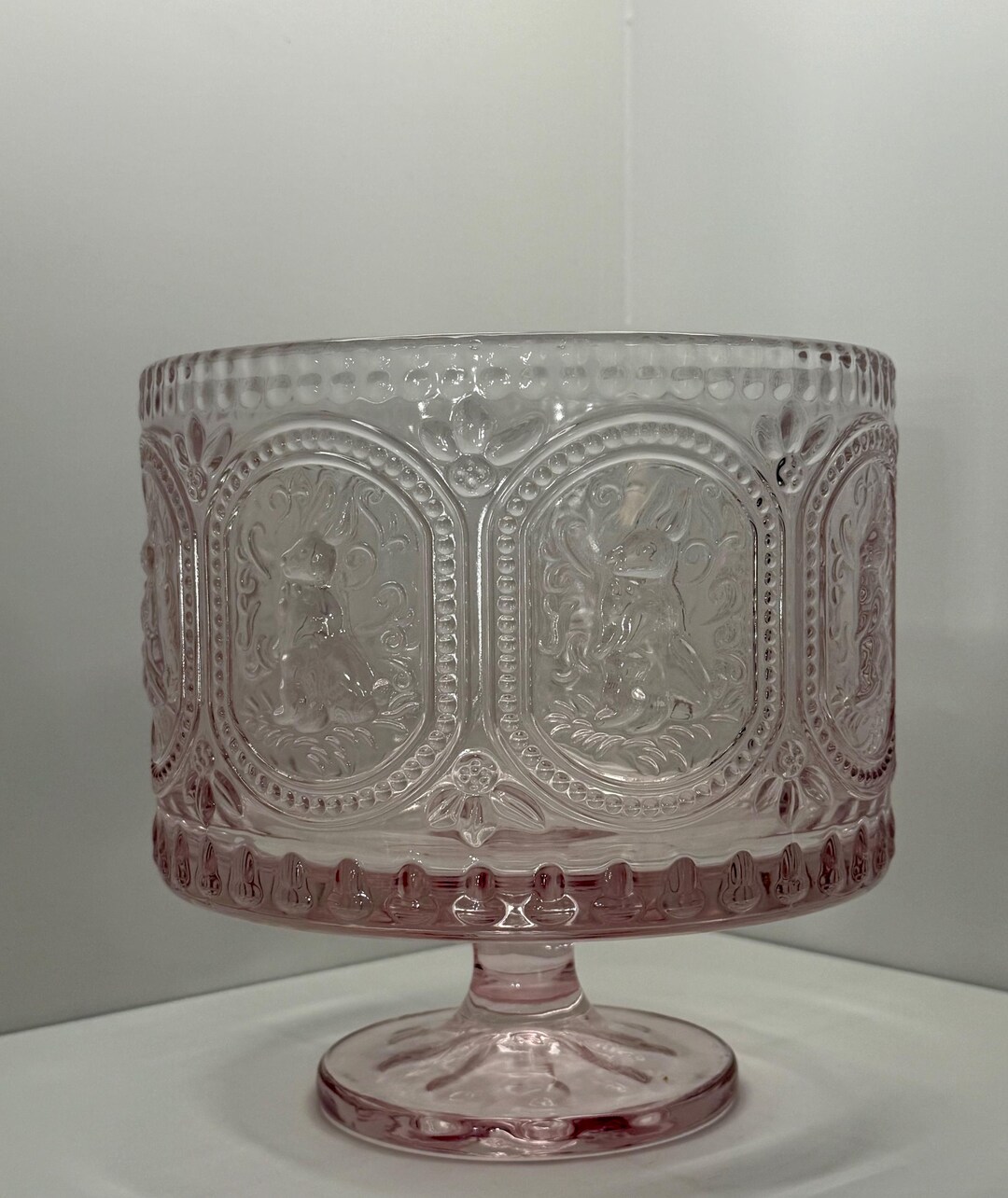 Pink Victorian Inspired Easter Trifle Bowl - Etsy