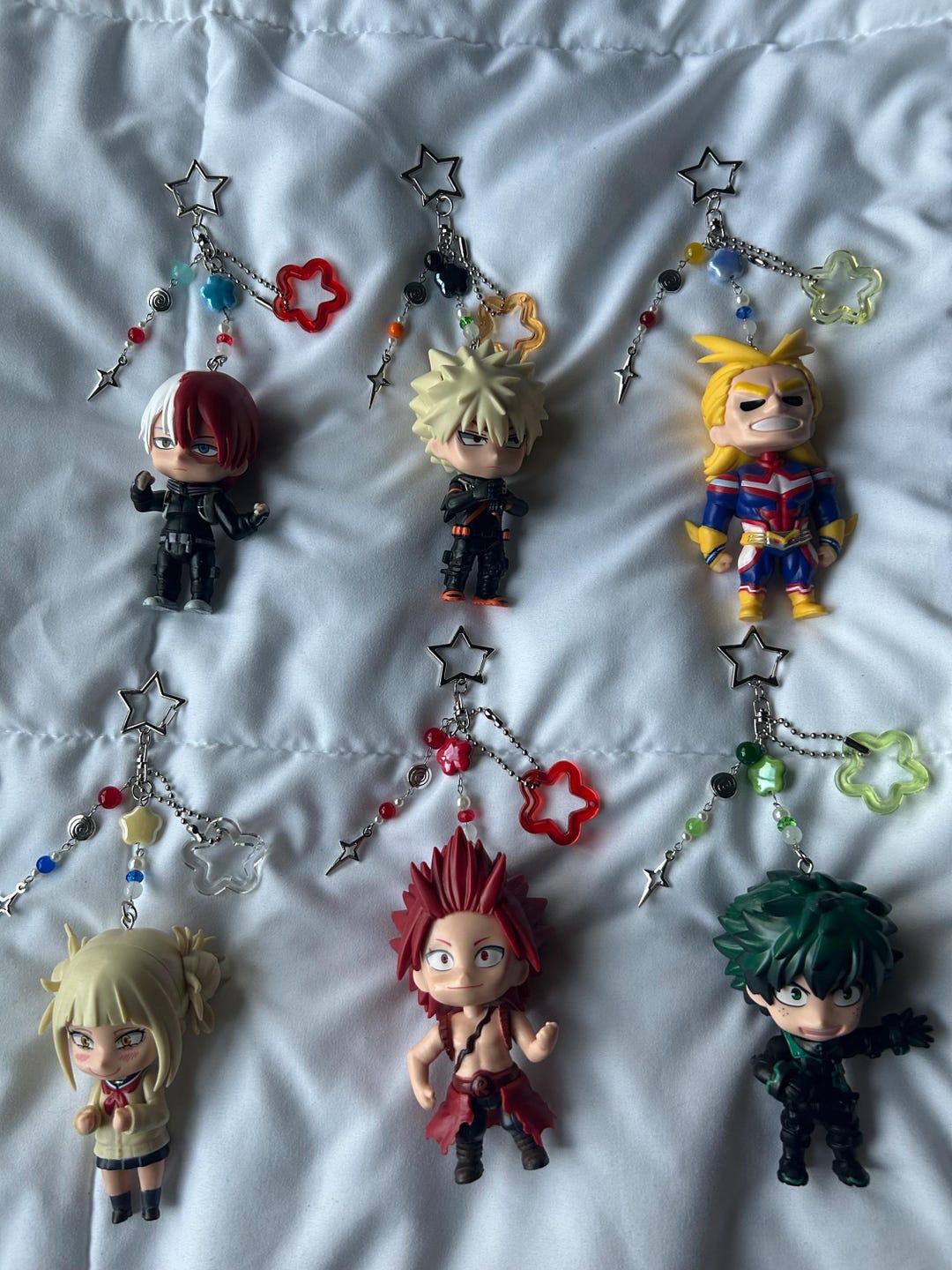 My Hero Academia Figure Keychains - Etsy UK