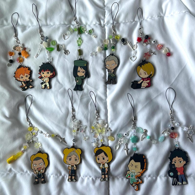 Haikyuu Keychain - Etsy