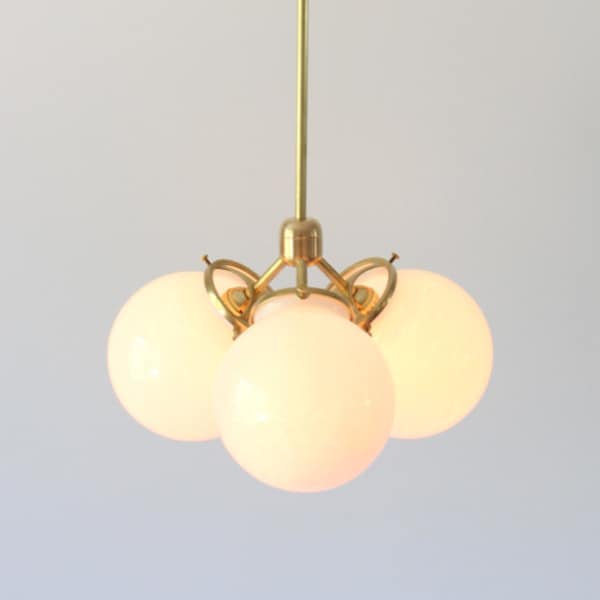 Bubble Chandelier Brass - Etsy
