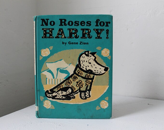 No Roses for HARRY by Gene Zion - Vintage Childrens Book 1958 - Etsy