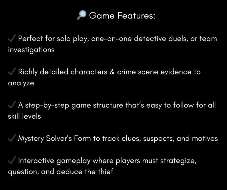 Mystery Game Bundle True Crime Puzzle Download #4 Party Kit for Adult ...