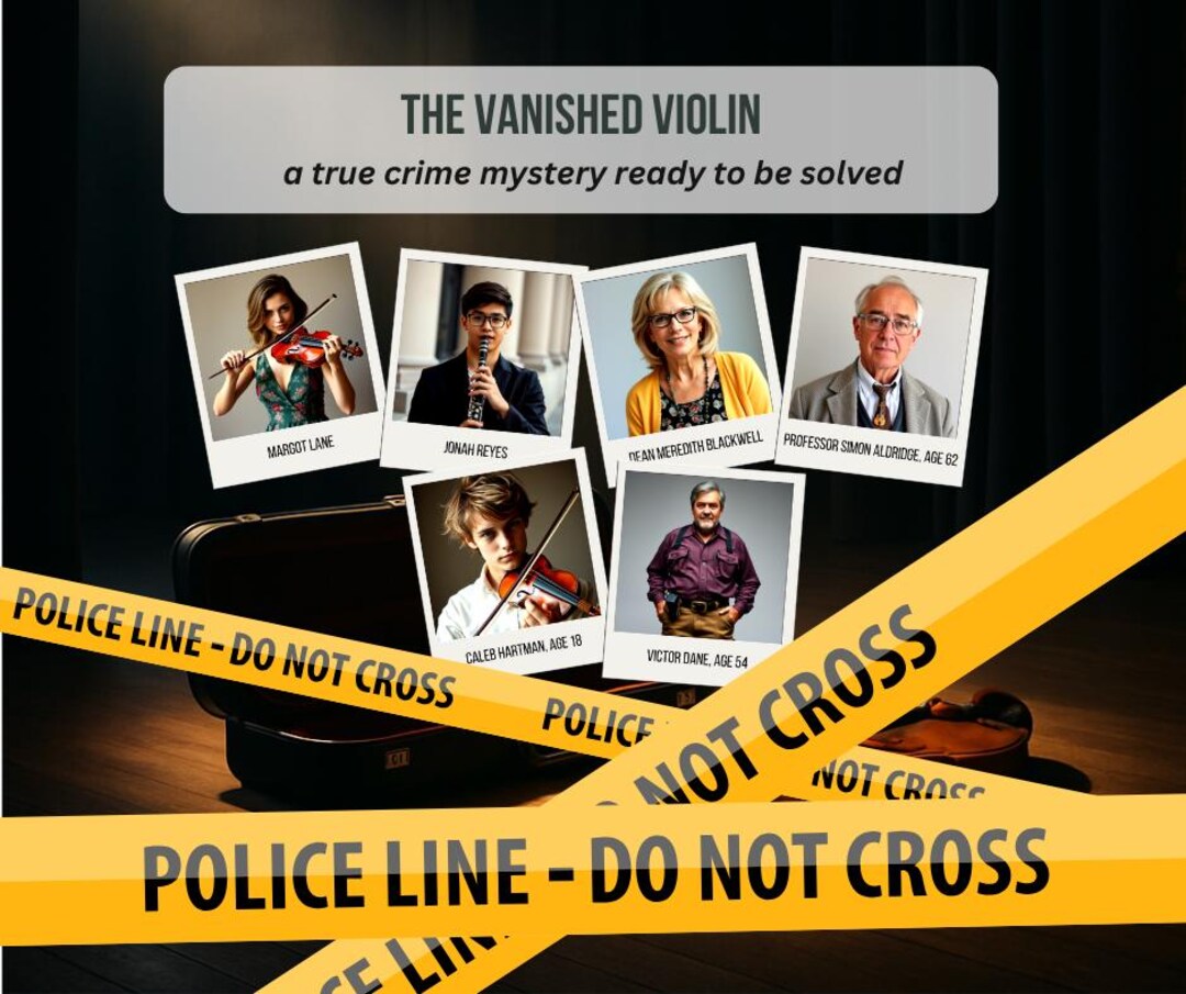 Mystery Game Bundle True Crime Puzzle Download #20 Party Kit Adult ...