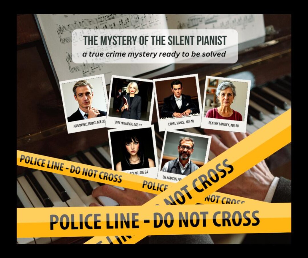 Mystery Game Bundle True Crime Puzzle Download #15 Party Kit Adult ...