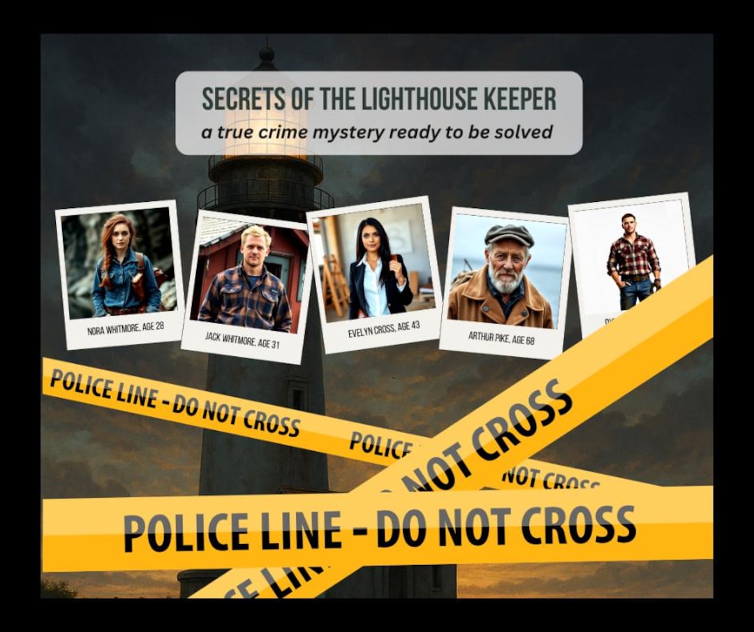 Mystery Game Bundle True Crime Puzzle Download #17 Party Kit Adult ...