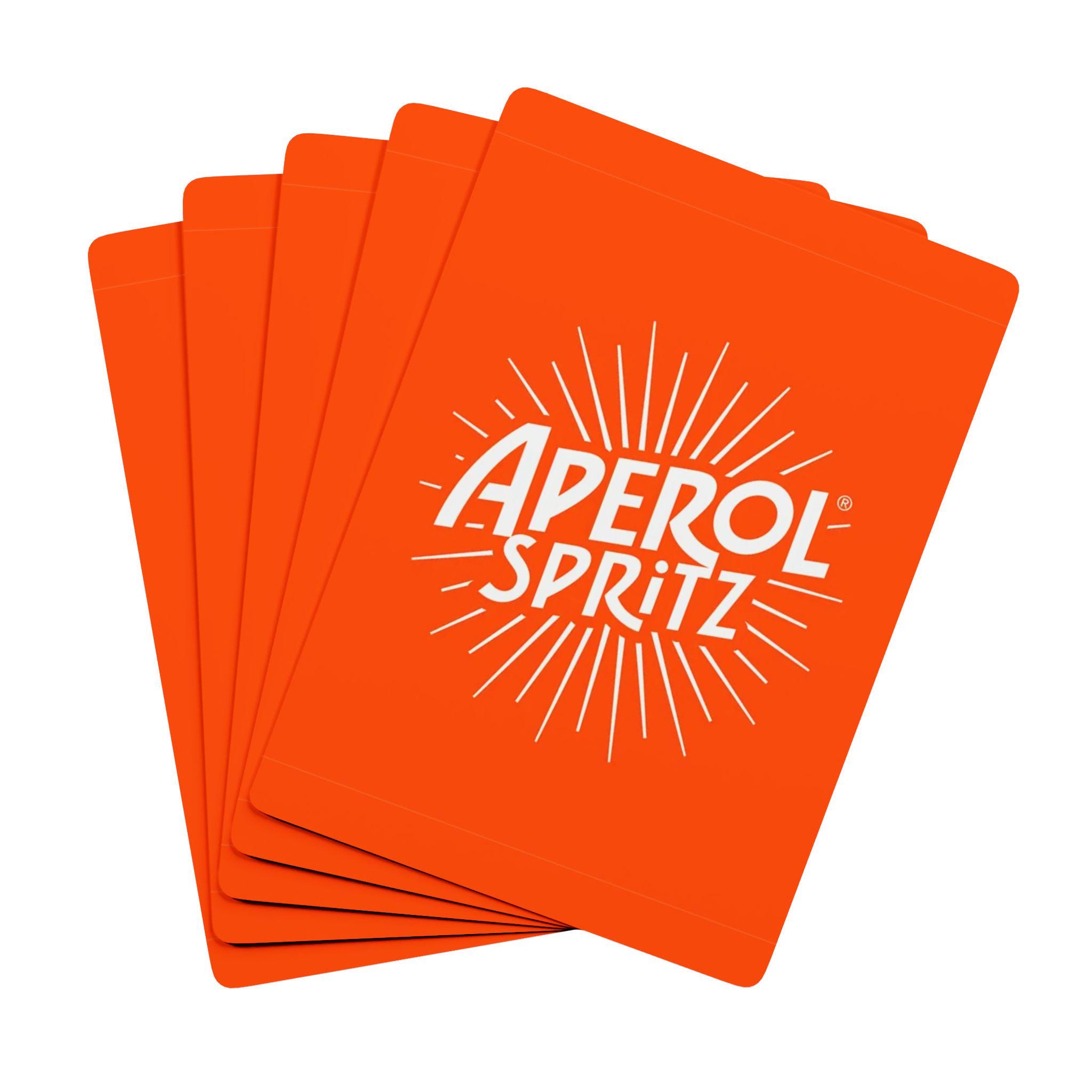 Aperol Spritz Playing Cards, Aperol Spritz, Aperol, Card Deck for ...