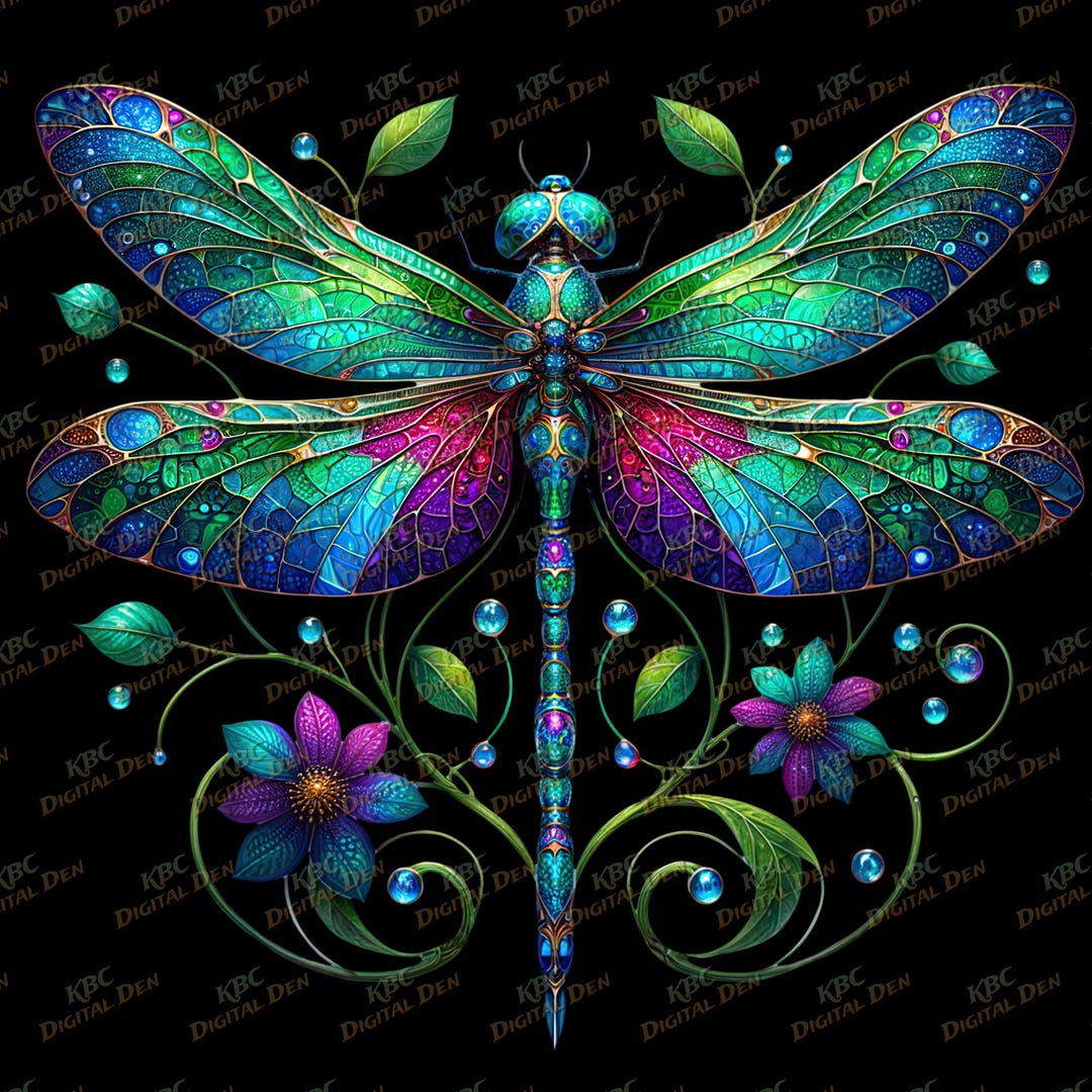 Dragonfly Pack, Digital Download, PNG - Etsy