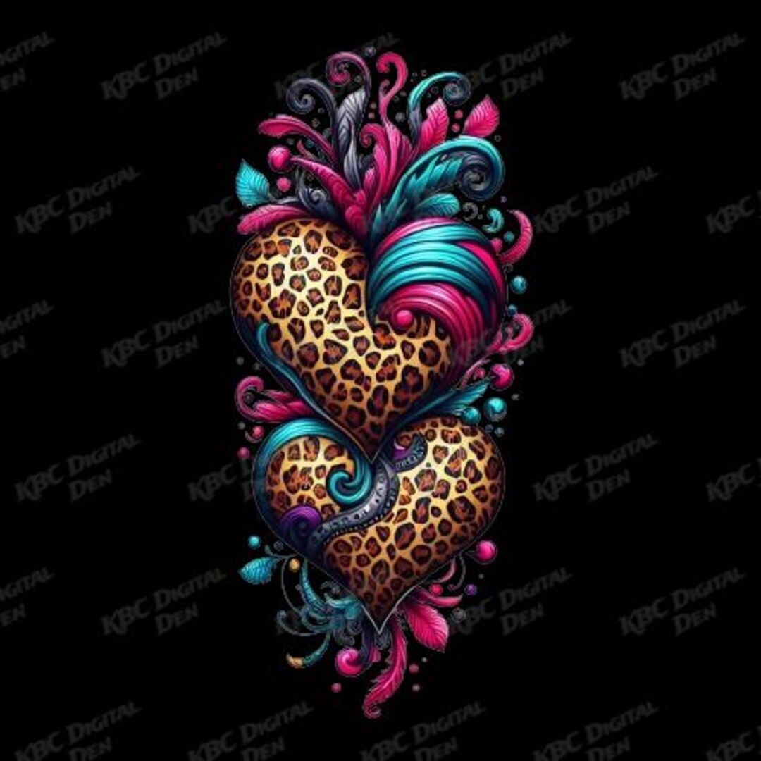 Dripping Hearts Pack, Digital Download, PNG - Etsy