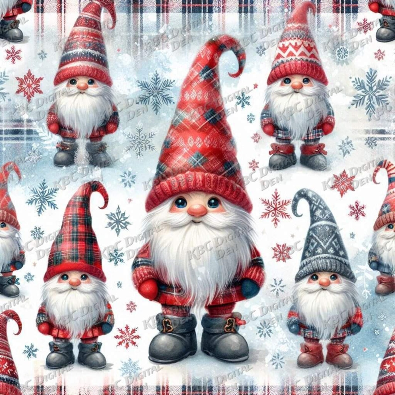 Christmas Gnomes, Digital Download - Etsy