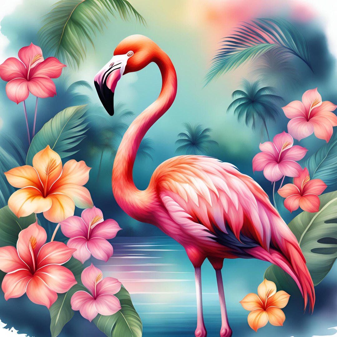 Flamingo Pack Digital Download - Etsy