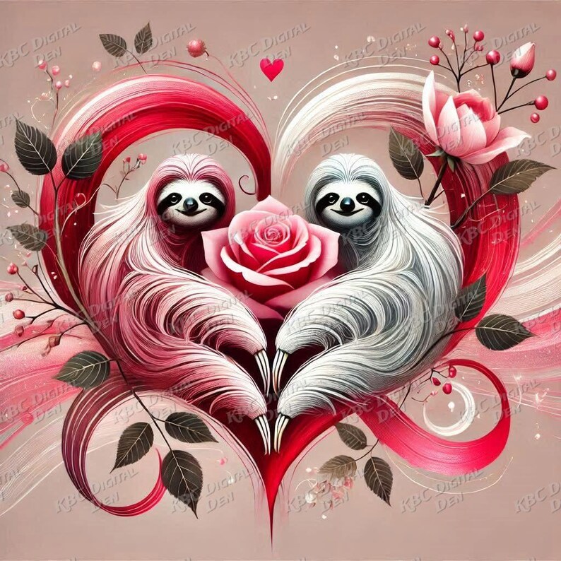 Animal Hearts Pack, Digital Download, PNG - Etsy