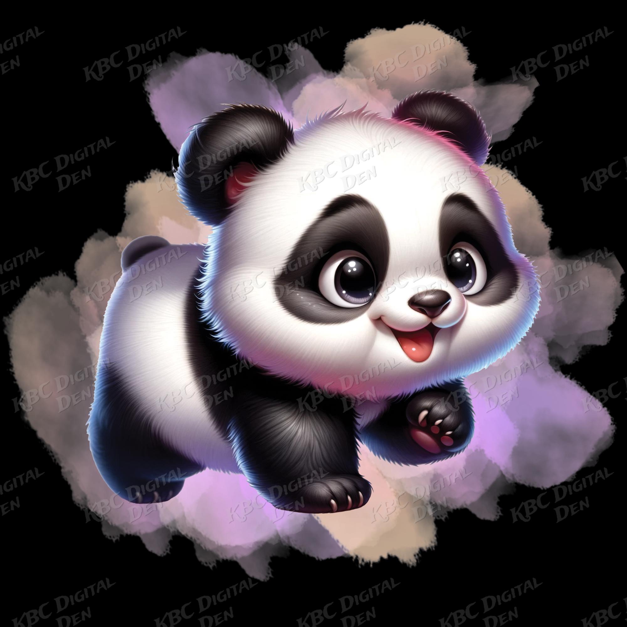 Cute Panda Bundle, Digital Download, PNG - Etsy